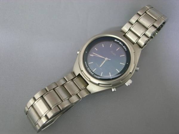セイコー ALBA EPSILON Y911-0A10 チタン 10BAR アナデジ(アルバ)｜売買されたオークション情報、yahooの商品 ...