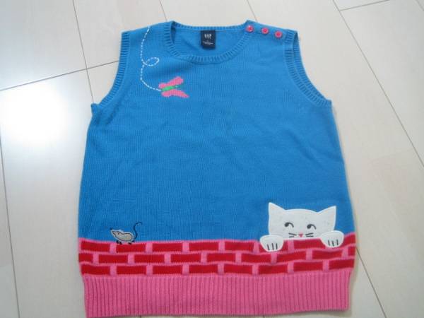 GAP ニットベスト 130－140サイズ(カーディガン)｜売買されたオークション情報、yahooの商品情報をアーカイブ公開 - オークファン（aucfan.com）