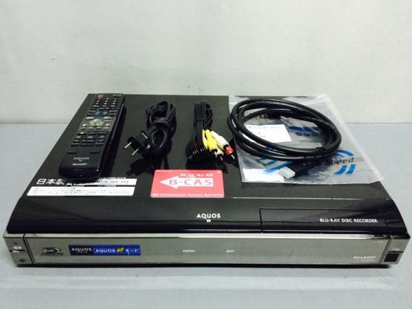 SHARP BD-HDW15 W録 ブルーレイレコーダー リモコン 綺麗(シャープ)｜売買されたオークション情報、yahooの商品情報をアーカイブ公開 - オークファン（aucfan.com）