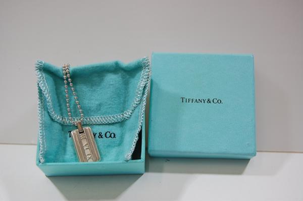 本物 TIFFANY&CO ティファニー アトラスプレートネックレス KN61(アトラス)｜売買されたオークション情報、yahooの商品情報を ...