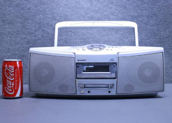 MDLP対応 SHARP MD/CDラジカセ/SD-FX100-S 0165(ラジカセ)｜売買されたオークション情報、yahooの商品情報をアーカイブ公開 - オークファン（aucfan.com）