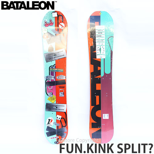 1円 16 BATALEON FUN.KINK SPLIT 151 バタレオン スノボ 3BT(150cm-155cm未満)｜売買された ...