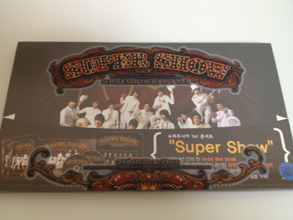 SUPER JUNIOR 2008 1stLiveconcert SUPER SHOW 2DVD 写真集 韓国(その他)｜売買された ...