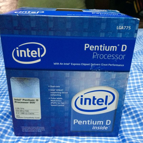 Pentium D 805 2.66GHz 533MHzFSB LGA775 PWMクーラ付(Pentium D)｜売買されたオークション情報 ...