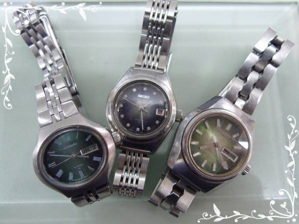 SEIKO CITIZEN 自動巻きレディース腕時計3点 ユS2458(その他)｜売買されたオークション情報、yahooの商品情報をアーカイブ ...