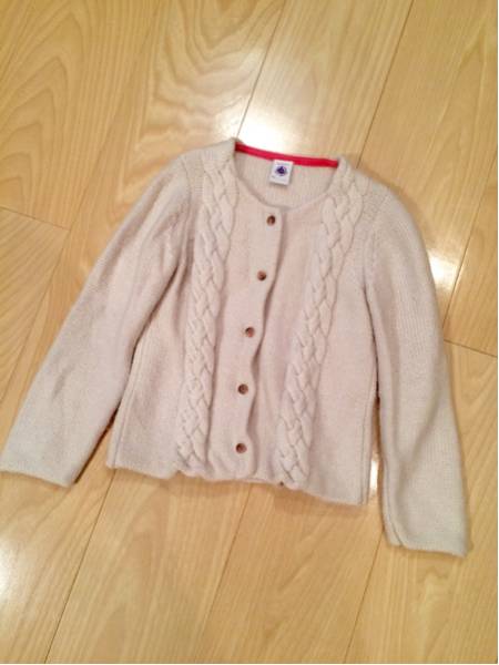プチバトー ウールカーディガン 4ans 102cm オフホワイト 100(女の子用)｜売買されたオークション情報、yahooの商品情報をアーカイブ公開 - オークファン（aucfan.com）
