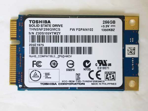 TOSHIBA THNSNF256GMCS 256GB mSATA 6G 同様(256GB～)｜売買されたオークション情報、yahooの商品 ...
