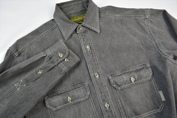 v671 ティンバーランド Timberland デニムシャツ 大きめXS(長袖シャツ)｜売買されたオークション情報、yahooの商品情報をアーカイブ公開 - オークファン（aucfan.com）