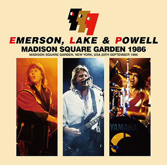 MADISON SQUARE GARDEN 1986 2CD ’86年 NY MSG公演 高音質(Emerson, Lake & Palmer ...
