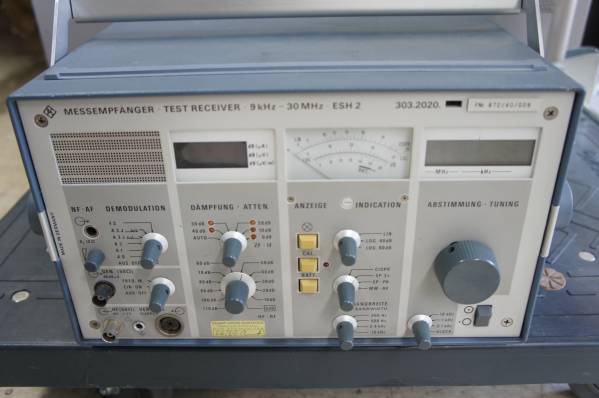 MESSEMPFANGER TEST RECEIVER 9khz-30Mhz ESH2 AU(その他)｜売買されたオークション情報、yahoo ...