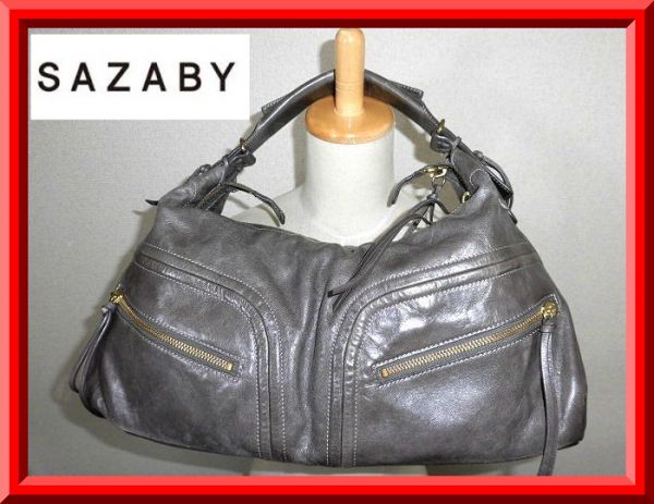 ① SAZABY サザビー レザーバッグ bag(かばん、バッグ)｜売買されたオークション情報、yahooの商品情報をアーカイブ公開 ...