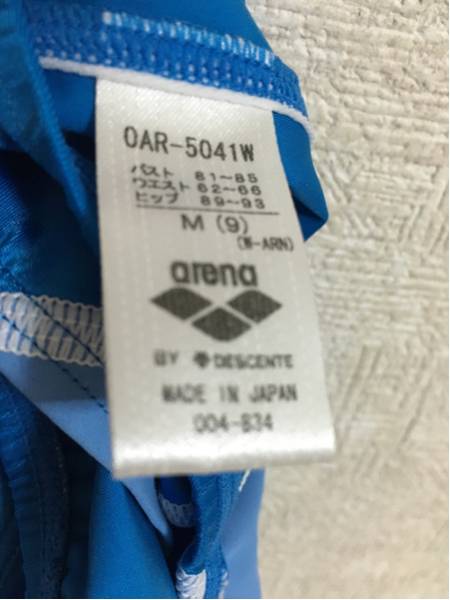 arena 競泳水着 Mサイズ OAR-5041W nux(ワンピース)｜売買されたオークション情報、yahooの商品情報をアーカイブ公開 ...