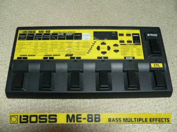 BOSS ME-8B ベースマルチエフェクター(マルチエフェクター)｜売買されたオークション情報、yahooの商品情報をアーカイブ公開 ...