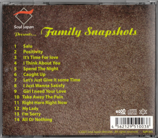 激レア VARIOUS - FAMILY SNAPSHOTS '03 HOWARD JOHNSON 監修 REGIS BRANSON etc ...