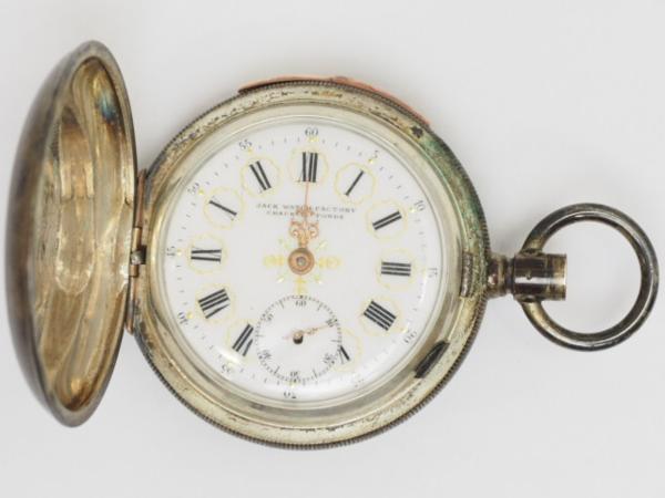 アンティーク J.ULLMANN 銀無垢 手巻き 懐中時計 スモセコ(手巻き)｜売買されたオークション情報、yahooの商品情報をアーカイブ ...