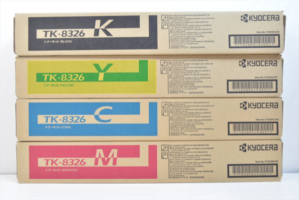 京セラ 純正 トナーキット TK-8326 KCMY 4色 TASKalfa 2551ci(その他)｜売買されたオークション情報、yahooの商品情報をアーカイブ公開 - オークファン ...