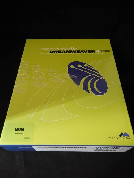 K109 Macromedia Dreamweaver 4 日本語版 /For Windows(ペイント、フォトレタッチ)｜売買された ...