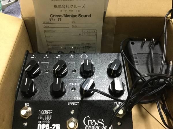 crews DPA-2B(イコライザー)｜売買されたオークション情報、yahooの商品情報をアーカイブ公開 - オークファン（aucfan.com）