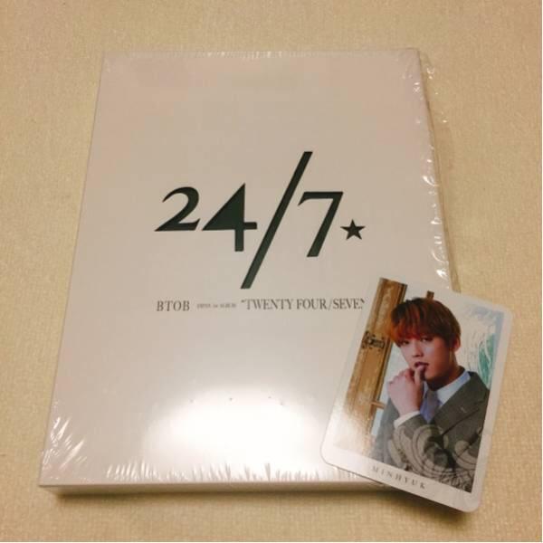 BTOB 24/7 初回限定版 B ver ミニョク ミンヒョク(アジアンポップス)｜売買されたオークション情報、yahooの商品情報をアーカイブ公開 - オークファン（aucfan.com）