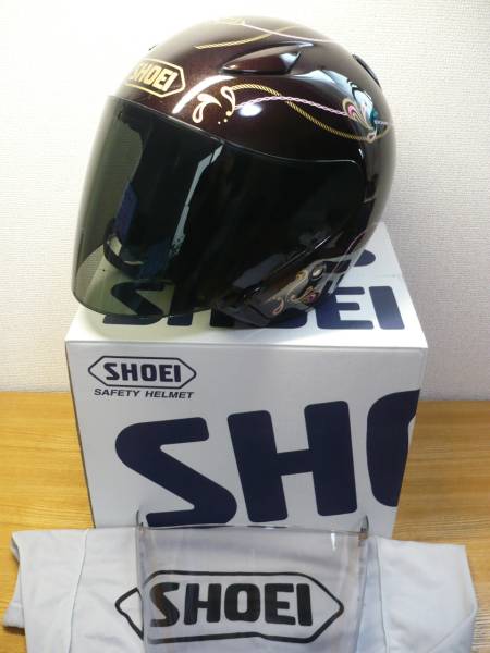 SHOEI ジェットヘルメット J-STREAM Amo XS 茶/ブラウン レディース(XSサイズ以下)｜売買されたオークション情報 ...