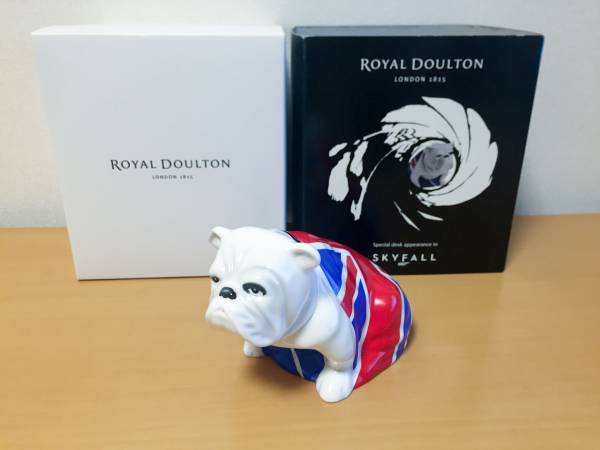 同様 007 スカイフォール Royal Doulton Jack 2012年Skyfall限定版 英国旗 ユニオンジャック のブルドック ロイヤルドルトン(映画関連グッズ)｜売買された ...