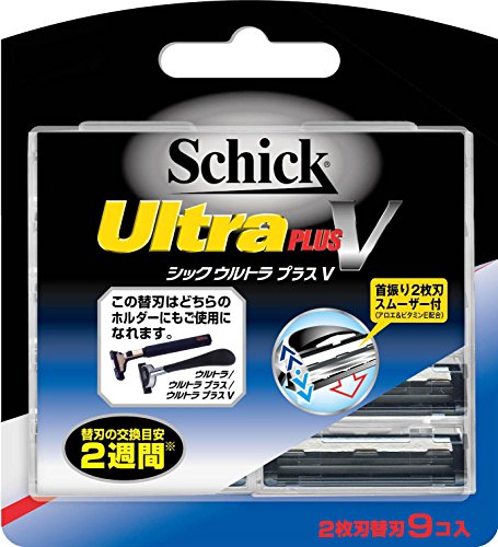 SCHICK ULTRA plus V シックウルトラプラスV 2枚刃 9個入 L2(その他)｜売買されたオークション情報、yahooの商品 ...