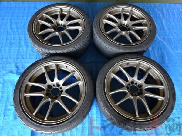 3090419 ワーク エモーション CR Kai 18インチ 8.5J+32 5H PCD114.3 ランサー エボ7 CT9A トラスト ...