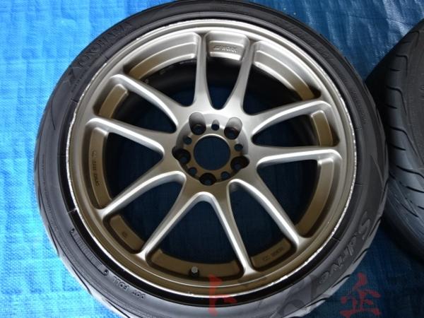 3090419 ワーク エモーション CR Kai 18インチ 8.5J+32 5H PCD114.3 ランサー エボ7 CT9A トラスト ...