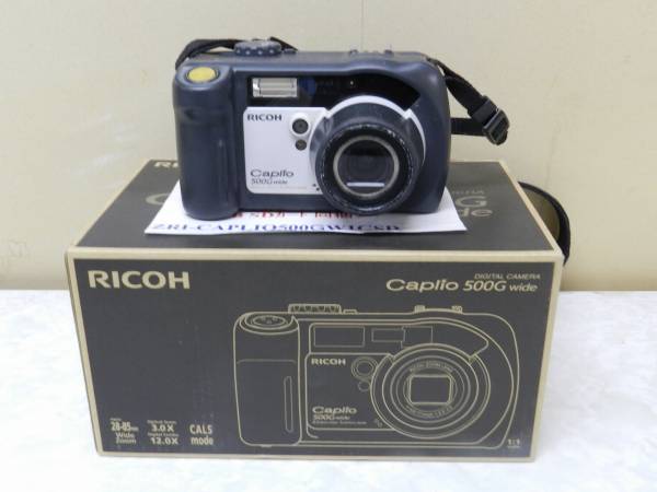 RICOH Caplio 500G Wide デジカメ 衝撃対応 現場監督1(リコー)｜売買されたオークション情報、yahooの商品情報を ...
