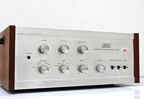DENON/COLUMBIA DM-101 真空管プリメインアンプ デノン 難あり(本体)｜売買されたオークション情報、yahooの商品情報を ...