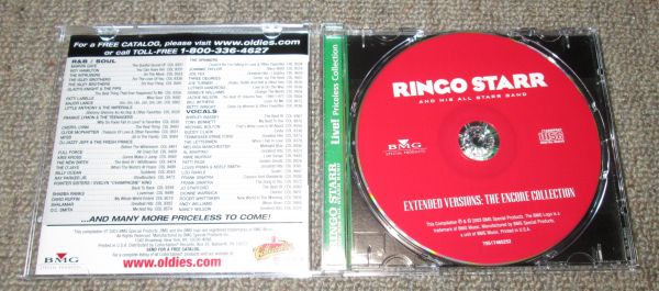 US盤CD:RINGO STARR AND HIS ALL STARR BAND EXTENDED VERSIONS(その他)｜売買された ...