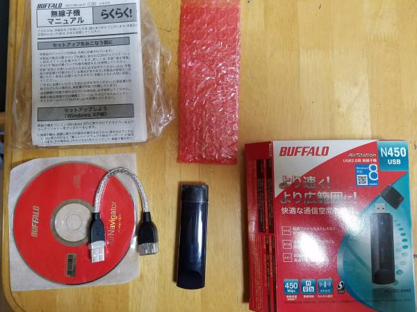 BUFFALO USB用無線LAN子機 11n/g 450Mbps WLI-UC-G450(無線LAN)｜売買されたオークション情報 ...