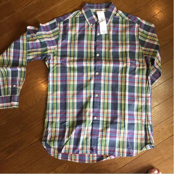 maillot マイヨ 長袖 シャツ チェック strato orslow eel vendor bshop vontade yaeca comoli auralee corona ...