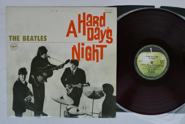2392806 赤盤 ペラ BEATLES/ビートルズがやって来る ヤァ ヤァ ヤァ /TOSHIBA AP-8147(A HARD DAY ...