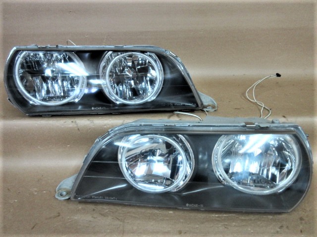 B12/ JZX100チェイサー純正 加工ヘッドライト左右STANLEY 22-247/6931イカリング(ヘッドライト)｜売買されたオークション情報、yahooの商品情報をアーカイブ公開 ...