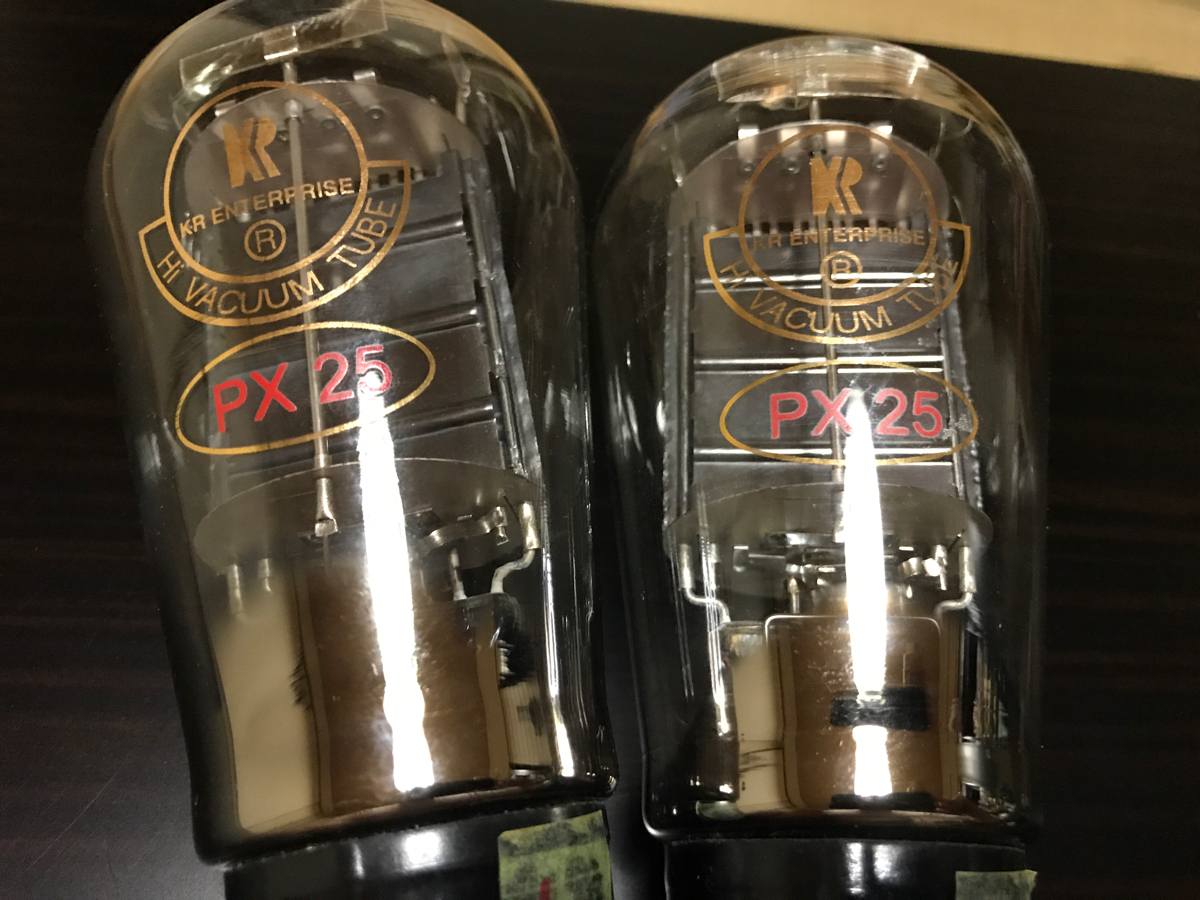 KR ENTERPRISE PX25 2本(真空管)｜売買されたオークション情報、yahooの商品情報をアーカイブ公開 - オークファン ...