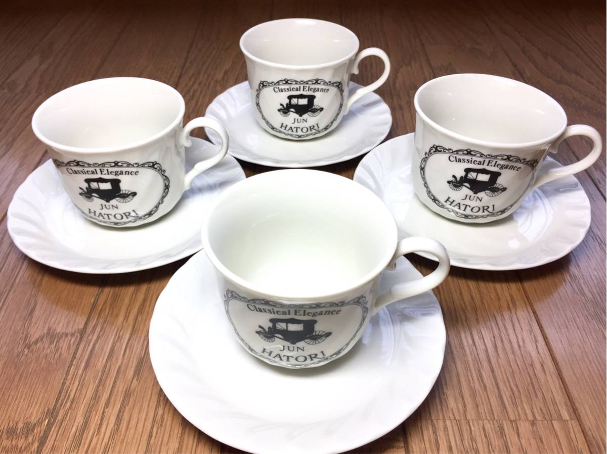 昭和レトロ 激レア 品 Classical Elegance JUNクラシカルエレガンス ジュン ティカップ&ソーサー4客セット(コーヒーカップ)｜売買されたオークション情報、yahooの商品 ...