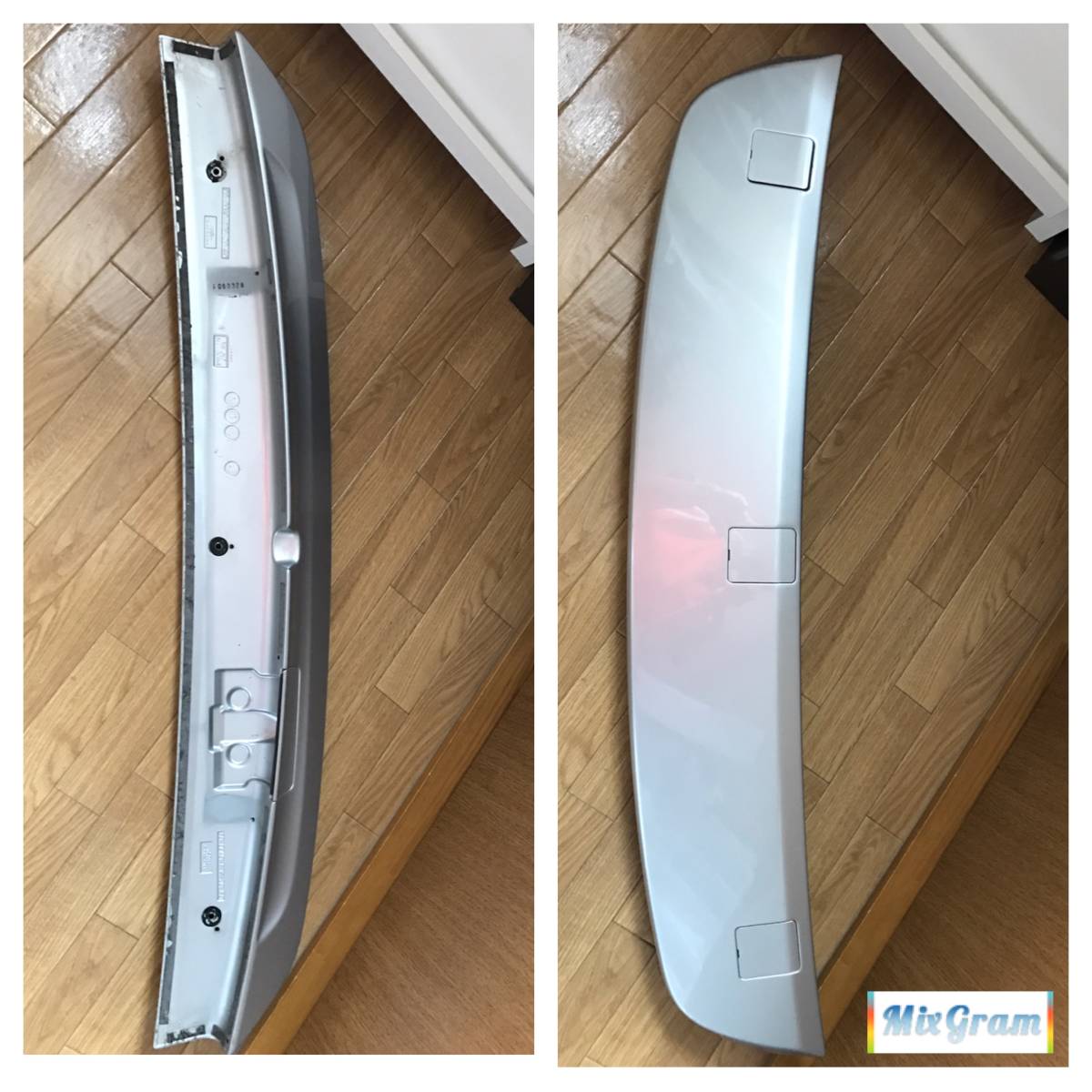 ホンダ ステップワゴン RG RG1 RG2 純正 オプション モデューロ リアスポイラー リアウイング シルバー NH623M(リア)｜売買 ...