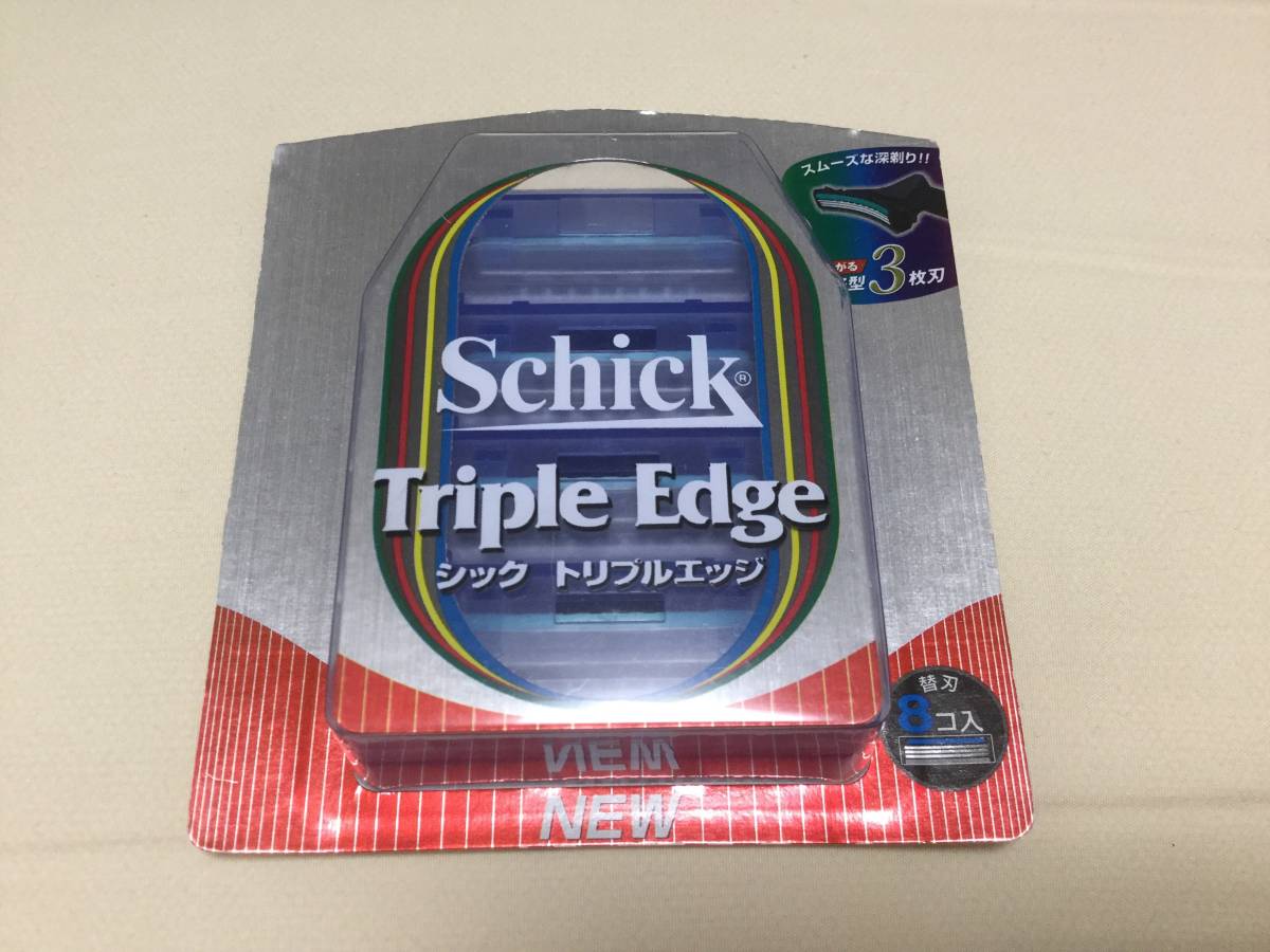 シック トリプルエッジ 替刃8個 Schick(その他)｜売買されたオークション情報、yahooの商品情報をアーカイブ公開 - オークファン（aucfan.com）