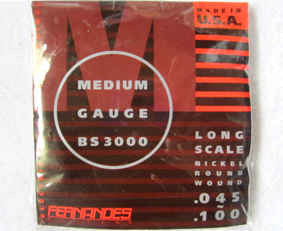 フェルナンデスベース弦 MEDIUM GAUGE BSM-3000 ミディアムスケール(エレキベース弦)｜売買されたオークション情報 ...