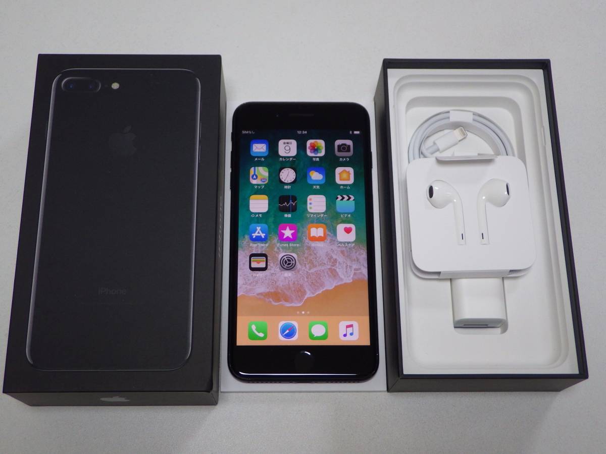SIMフリー版 iPhone7 Plus 256GB ジェットブラック Apple購入(海外用)｜売買されたオークション情報、yahooの商品情報をアーカイブ公開 - オークファン ...