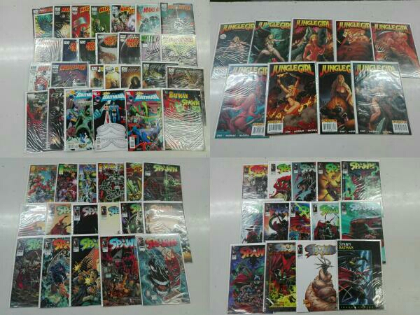 アメコミ 海外版 リーフ TPB 67冊セット /SPAWN/MARS ATTACKS/JUNGLE GIRL/G.I.JOE/BATMAN ...