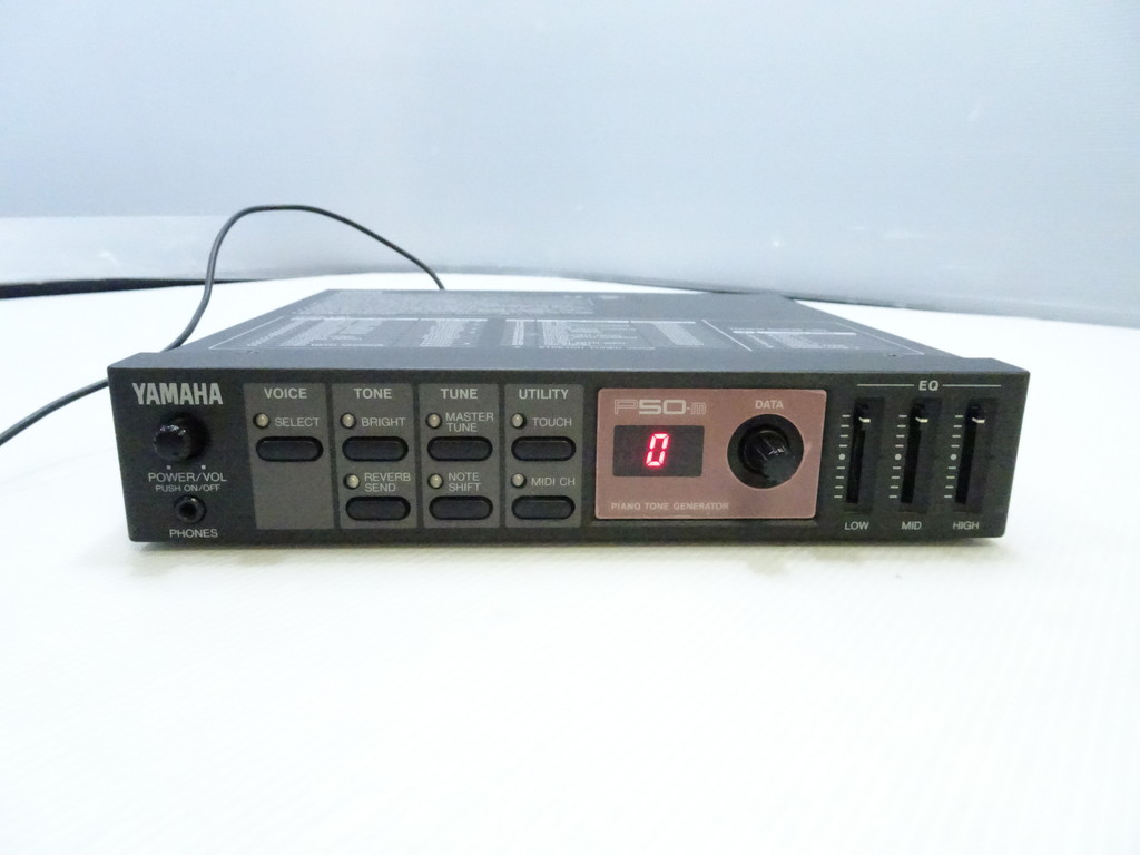通電確認のみ ヤマハ YAMAHA P50-m ピアノ音源モジュール PIANO TONE GENERATOR(音源モジュール)｜売買された ...
