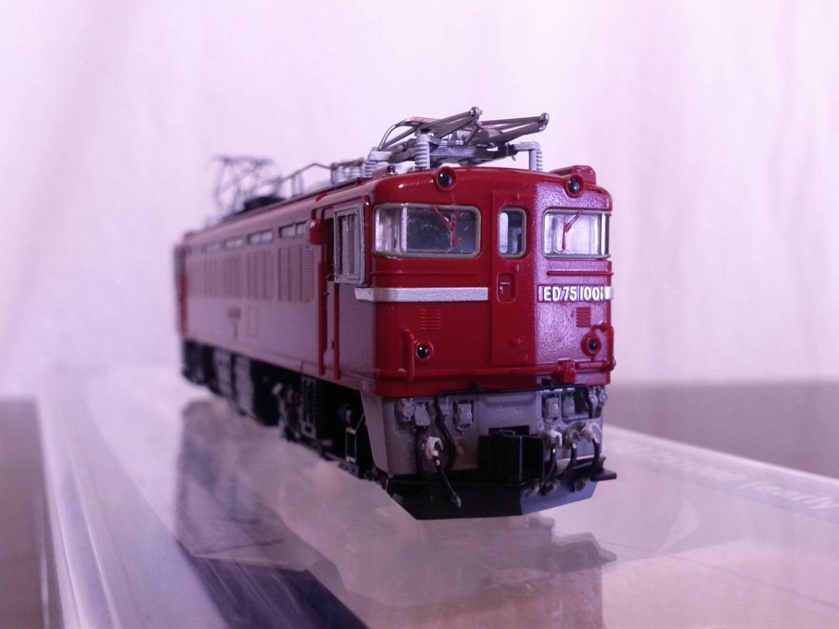 TOMIX 9107 ED75-1000 前期形 加工 ED75-1001号機サッシ窓タイプ(電気機関車)｜売買されたオークション情報、yahooの商品情報をアーカイブ公開 - オークファン ...