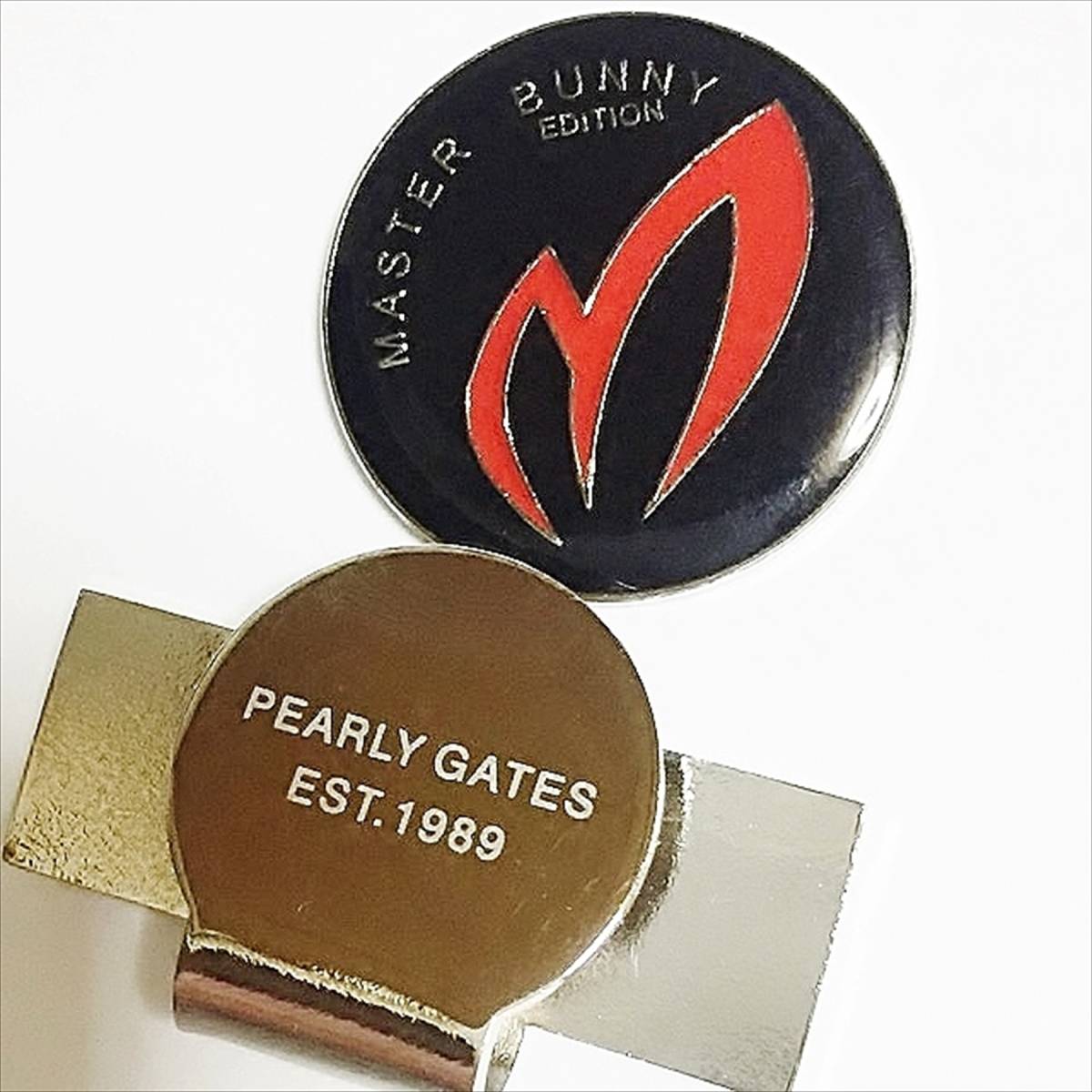 限定 パーリーゲイツ／PEARLY GATES MASTER BUNNY EDITION マスターバニークリップマーカー 黒(クリップマーカー ...