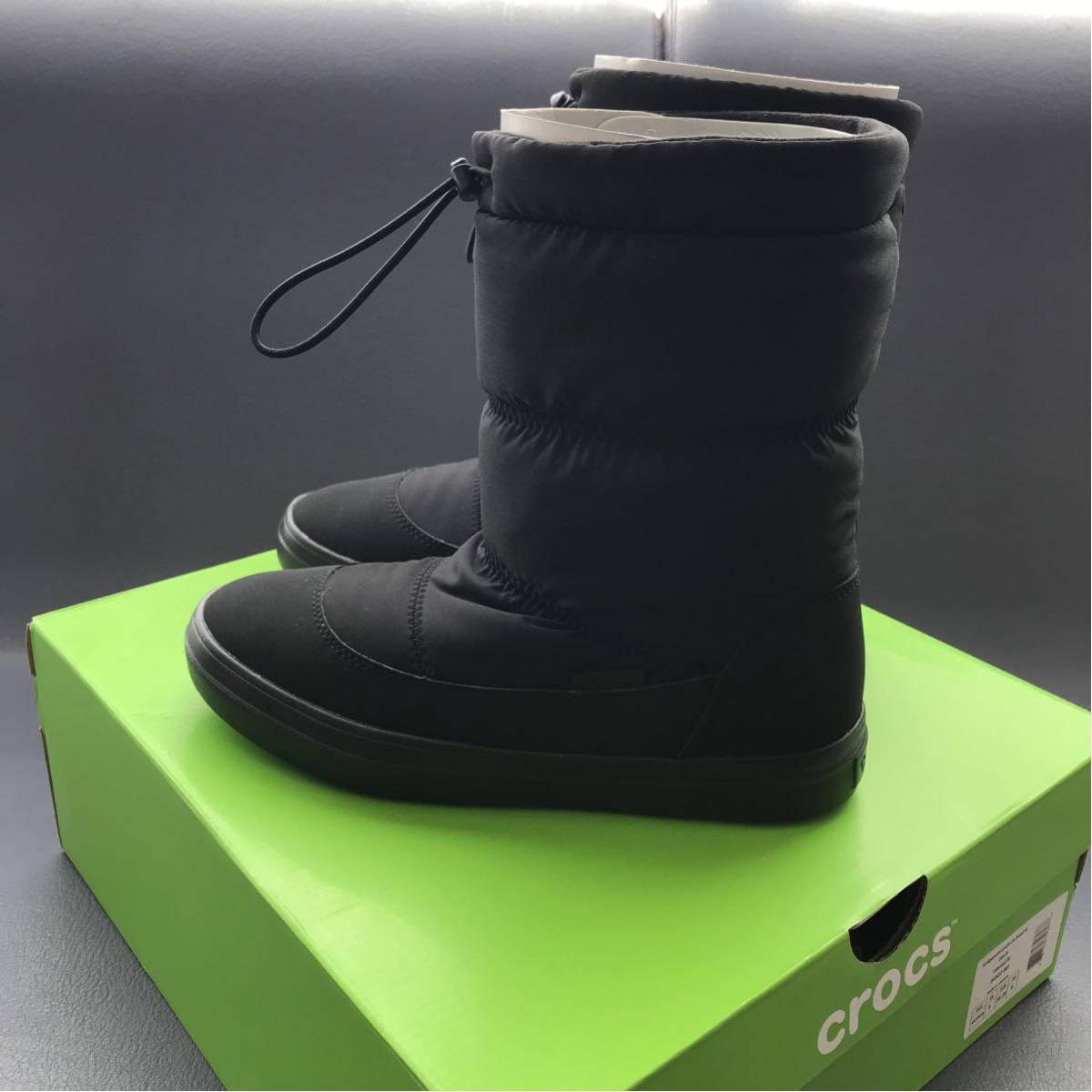 crocs ブーツ black US8 クロックス 24cm(24cm)｜売買されたオークション情報、yahooの商品情報をアーカイブ公開 - オークファン（aucfan.com）