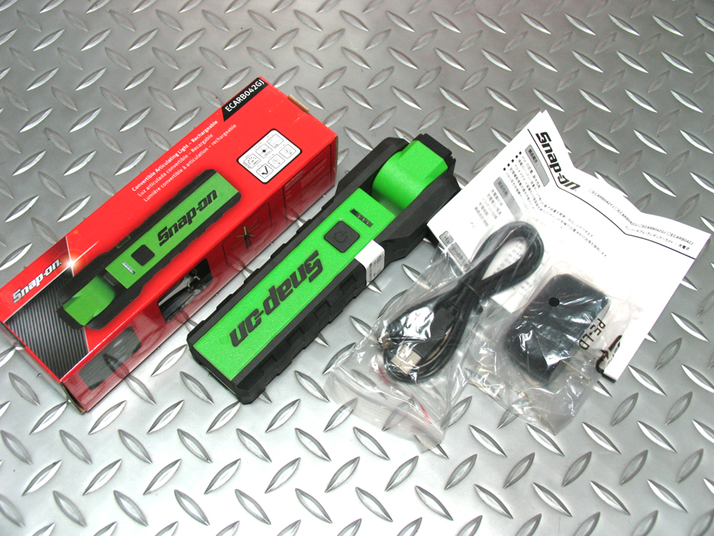 スナップオン Snap-on コンバーチブル LEDライト ECABR042GJ グリーン(作業用照明一般)｜売買されたオークション情報 ...