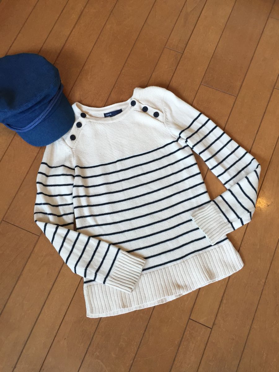 GAP Kids マリンボーダーニット 8Y 120 130 zara kids(カーディガン)｜売買されたオークション情報、yahooの商品情報をアーカイブ公開 - オークファン ...