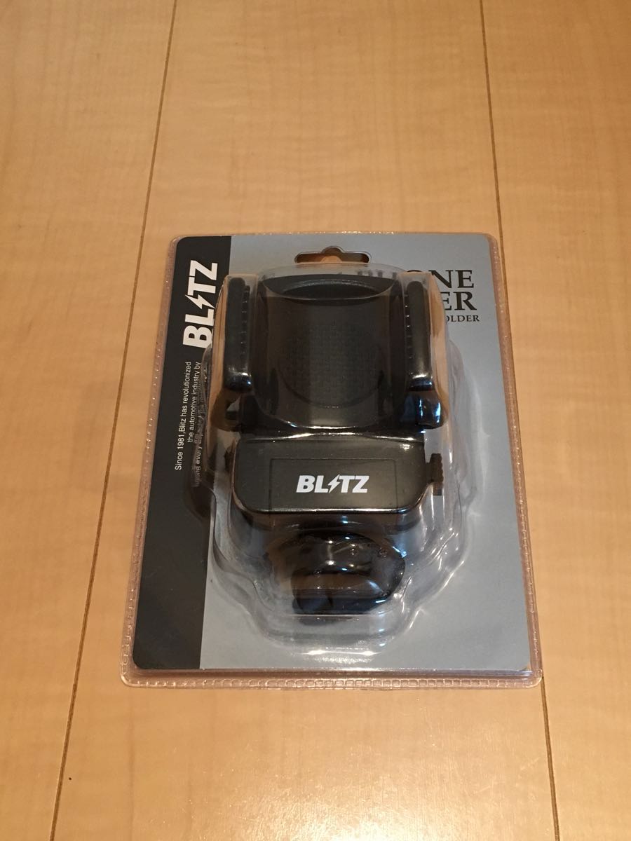 BLITZ ブリッツ 車載用スマホホルダー Smart PHONE HOLDER/スマートフォンホルダー エアコンルーバー用 ワンタッチ調整 ...