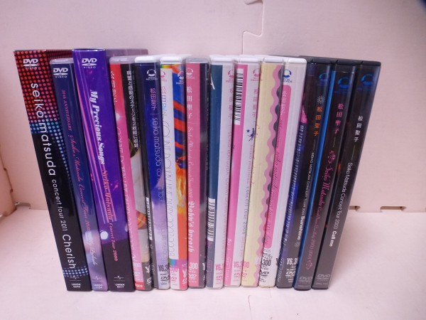 訳あり品 DVD 松田聖子 LIVEDVD 14枚セット(ジャパニーズポップス)｜売買されたオークション情報、yahooの商品情報をアーカイブ ...